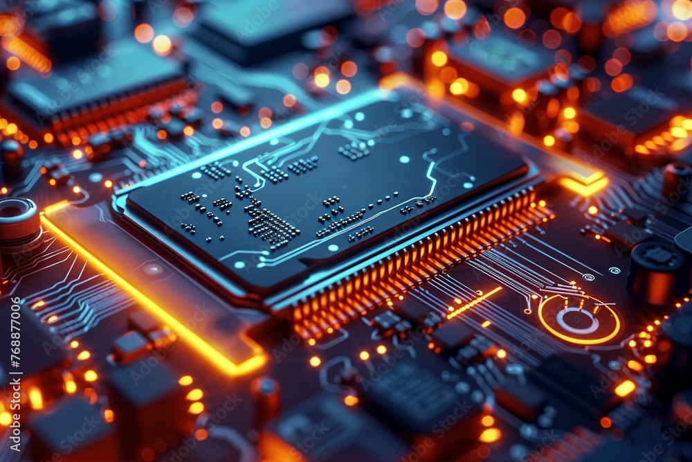 Explore a detailed illustration of a solid-state drive (SSD ...