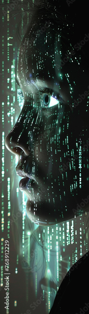 Cyber Spirits, holographic form, transcendent entities inhabiting ...