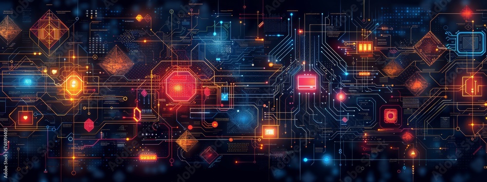 infographic comparing different blockchain platforms, highlighting ...