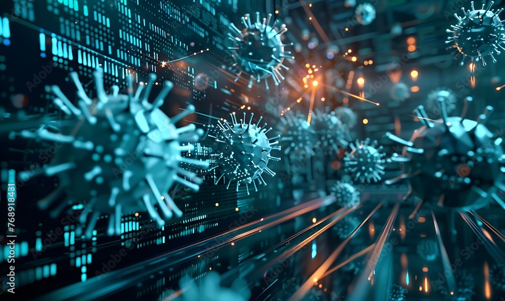 Witness the infiltration of malware as it breaches the defenses of ...