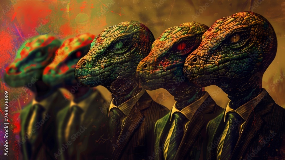 Reptilian Shapeshifter Councils: Ancient Alien Puppet Masters and ...