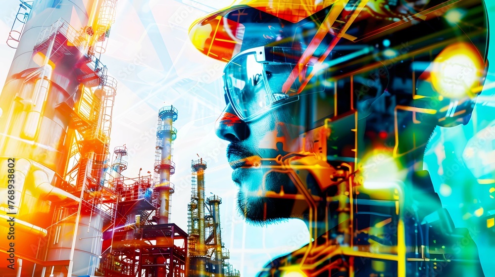 Collage of images showcasing the sectors contributing to the global ...