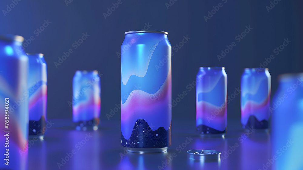 Dosen Mockup, Dosen design, Energydrink Dose, Erfrischungsgetränkedose ...