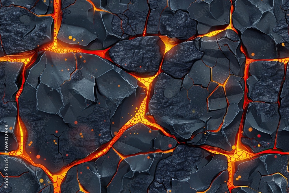 8bit RPG lava floor texture, random place, multicolor, pixelated ...