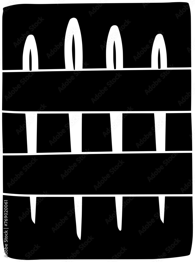 needle illustration craft silhouette textile logo sewing icon thread ...