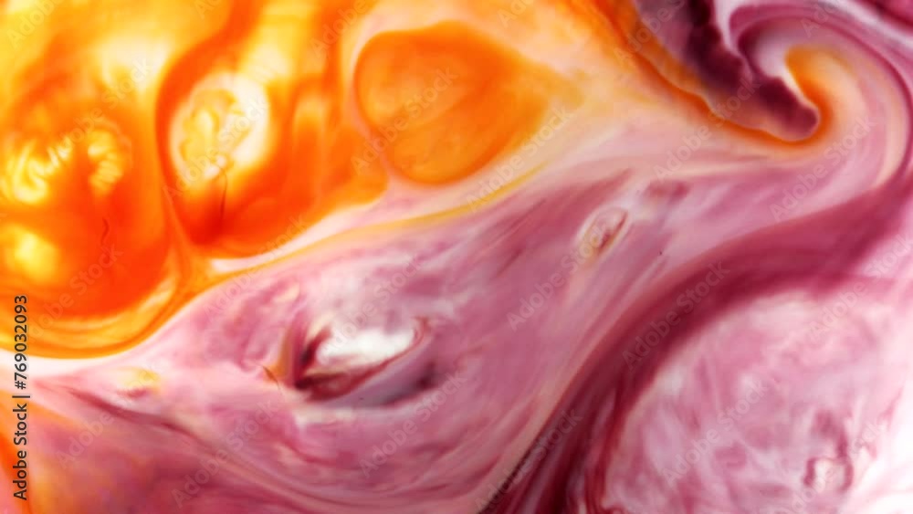 Vidéo Stock energy morphing and changing forms abstract art background ...