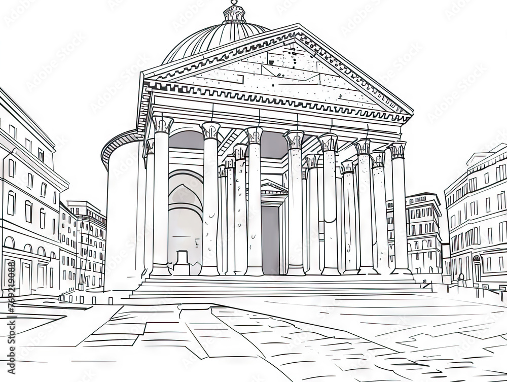 Pantheon Architecture: Admiring the Rotunda, Dome, and Ancient Roman ...