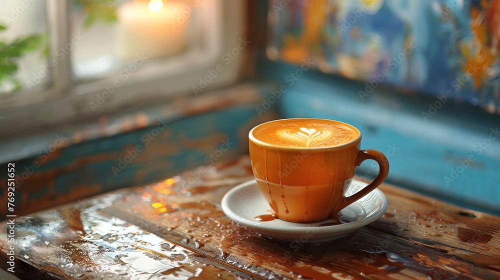 Espresso, Intense, concentrated coffee shot crafted by forcing hot ...