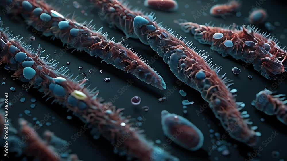 Bacteria background, Cells in veins, Bacteria wallpaper, Viruses, germs ...