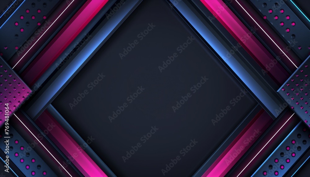 background design for a game streamer, with a dark color palette and ...
