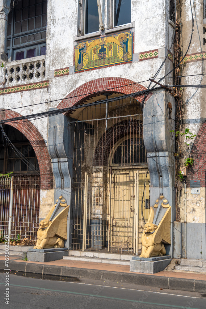 Lion Building (Gedung Singa) in Surabaya, is the office of the largest ...