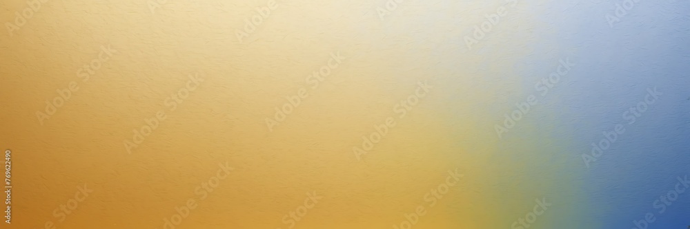 Honey gold to periwinkle blue color gradient kraft paper grainy rough ...