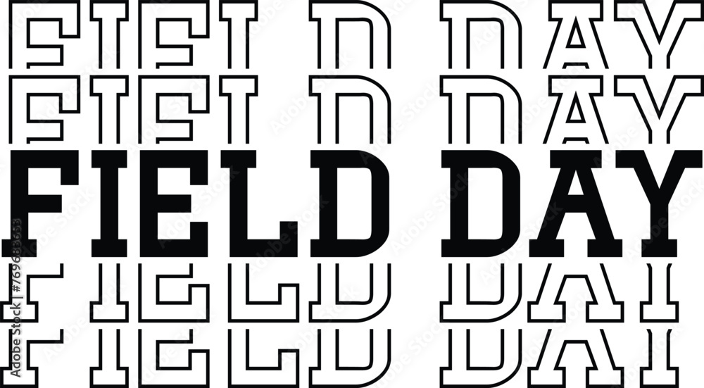 Retro Field Day, My favorite day of school field day Svg, Field Day ...