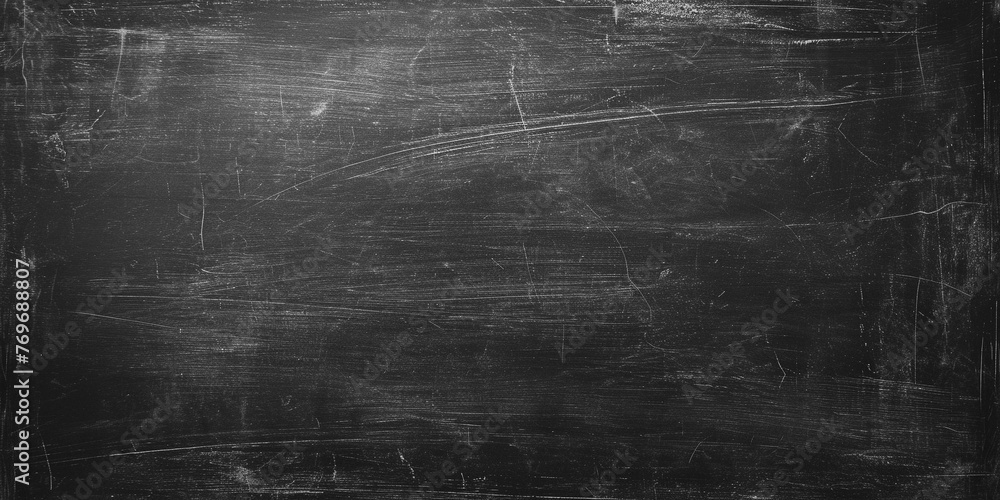 Real smudge black chalkboard texture in classroom school college ...