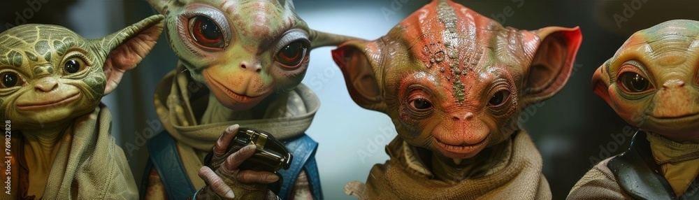 Old-school alien petting zoo, cuddle exotic creatures, learn about ...