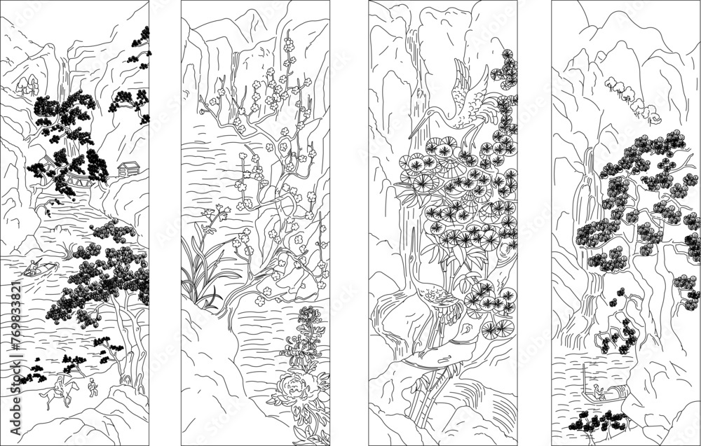 Adobe Illustrator Artwork illustration sketch design vector traditional ...
