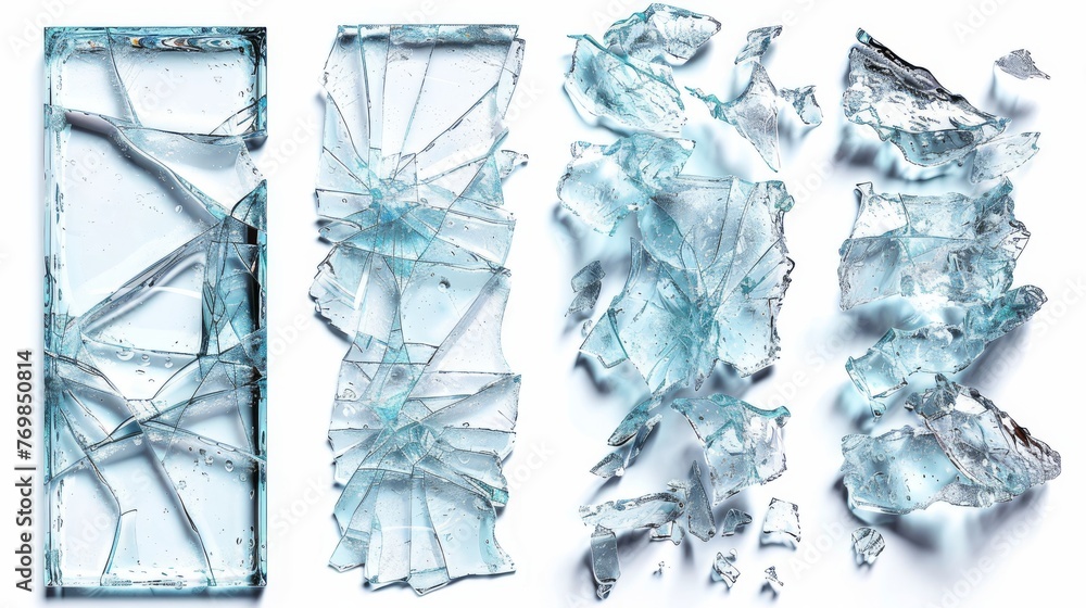 Using Complete Glass textures release clipping masks, broken glass ...