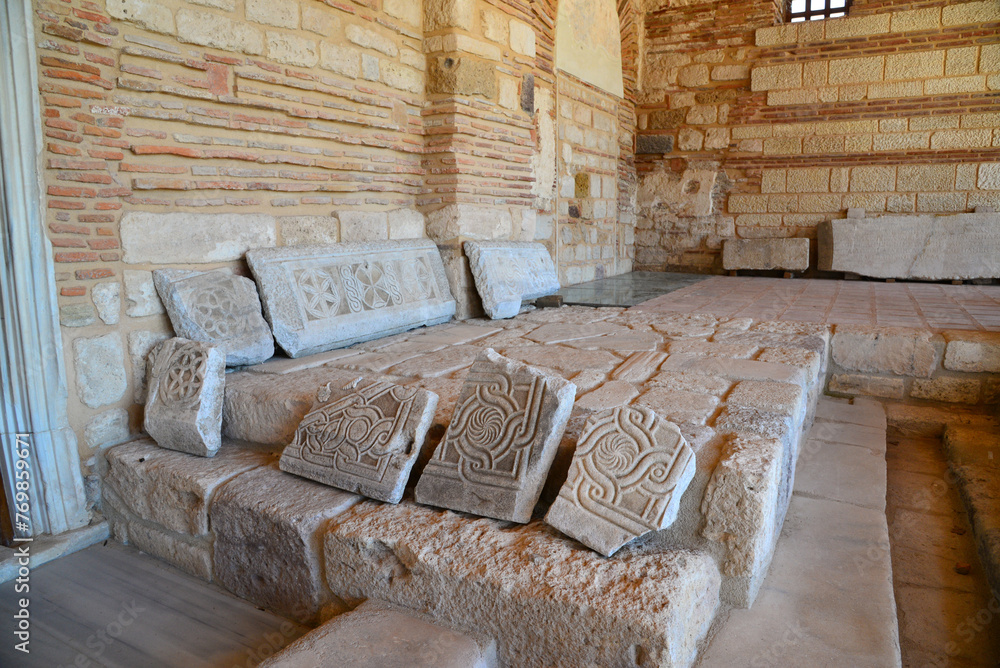 Enez Town, located in Edirne, Turkey, is an ancient ancient settlement ...