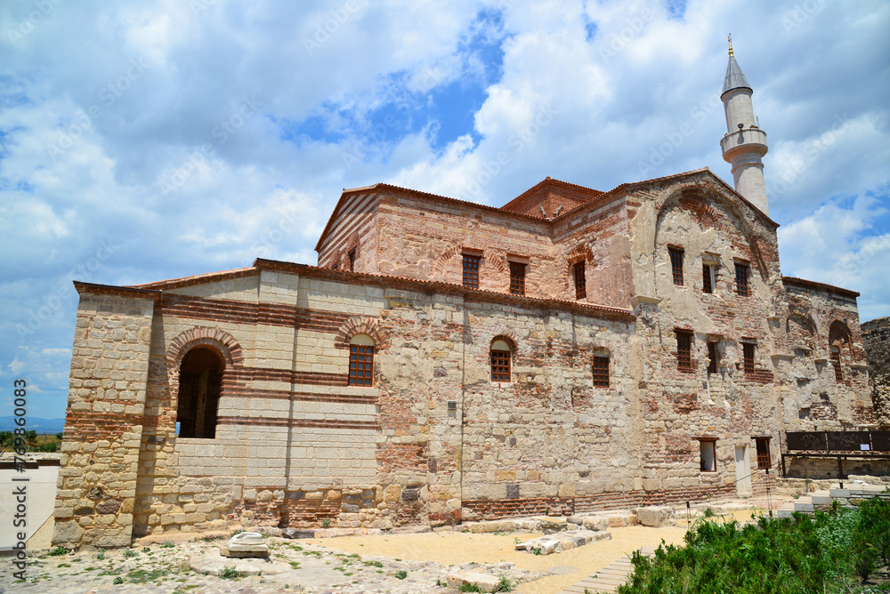 Enez Town, located in Edirne, Turkey, is an ancient ancient settlement ...