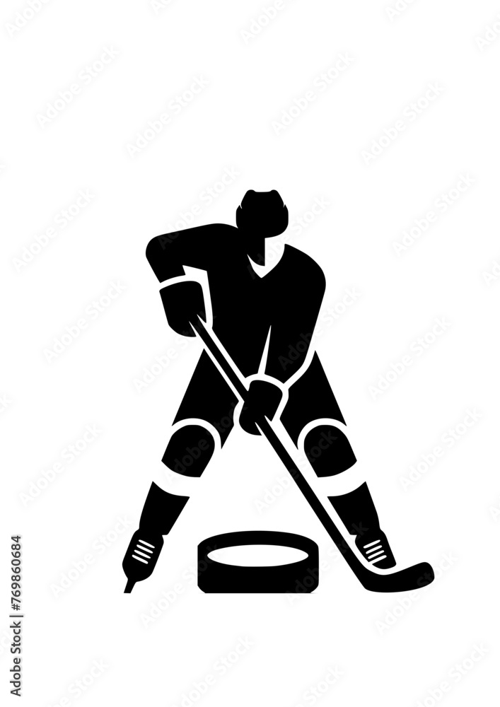 Hockey SVG, Hockey Silhouette SVG, Hockey Player SVG, Hockey Stick SVG ...