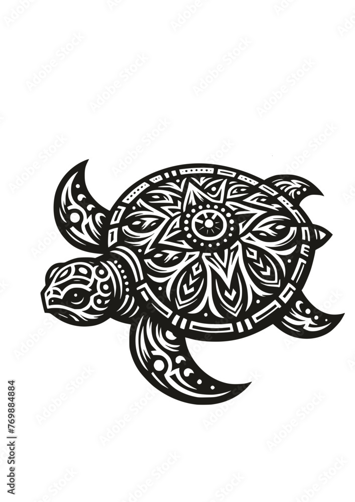 Turtle Mandala svg, Turtle svg, Mandala svg, Sea Turtle svg, Turtle ...