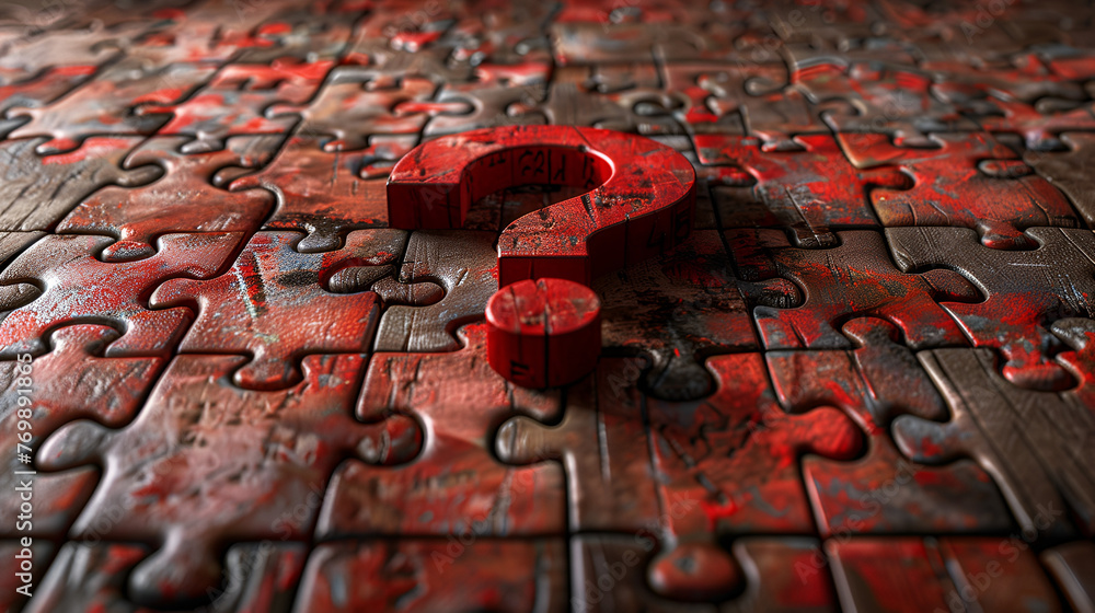 3d human with a red question mark, Question Mark Speech Bubble, red ...