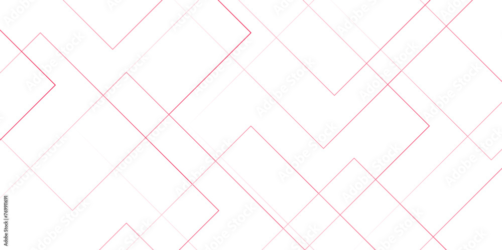 Abstract seamless modern architecture white and red color technology ...