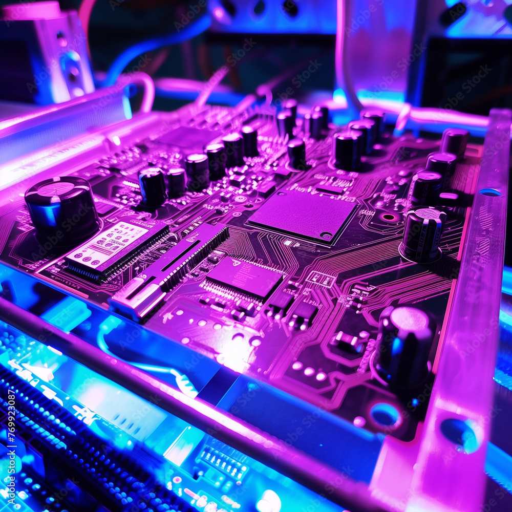 UV Curing Electronic Circuit Board PCB or PCBA for Conformal Coating ...