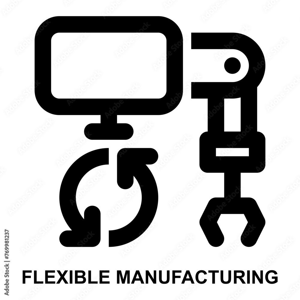 flexible manufacturing, system, production, manufacturing system ...