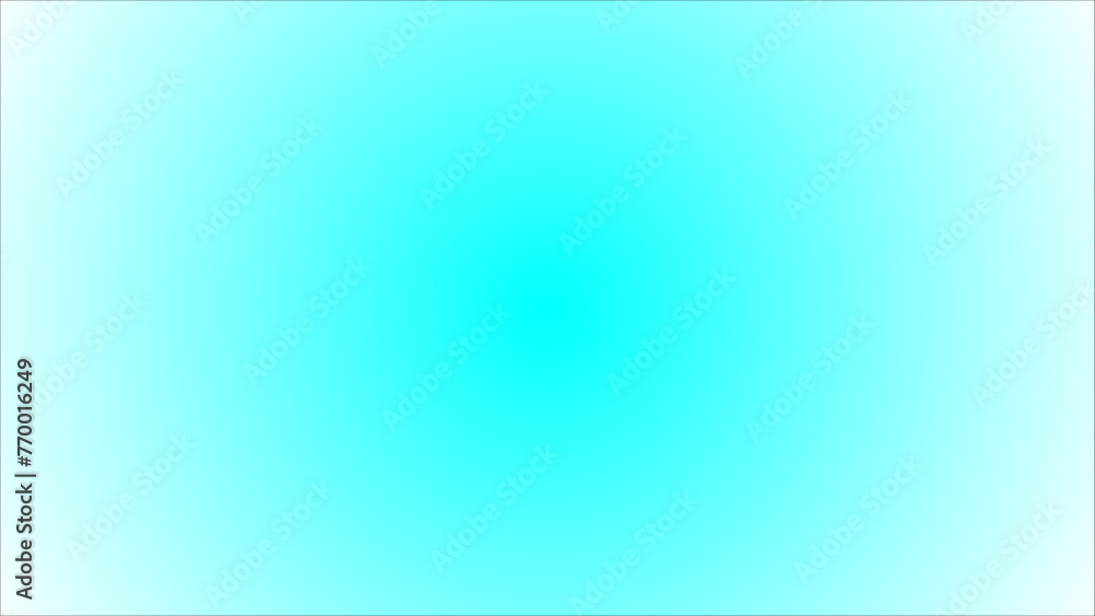 cyan blue gradient color background, illustration of cyan blue radial ...