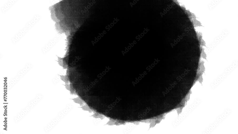 Paint Brush Strokes Transition.ink paint brush stroke black and white ...
