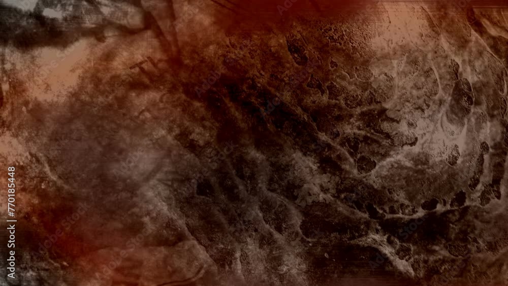 Grunge horror texture looping animated background in blood red and gray ...