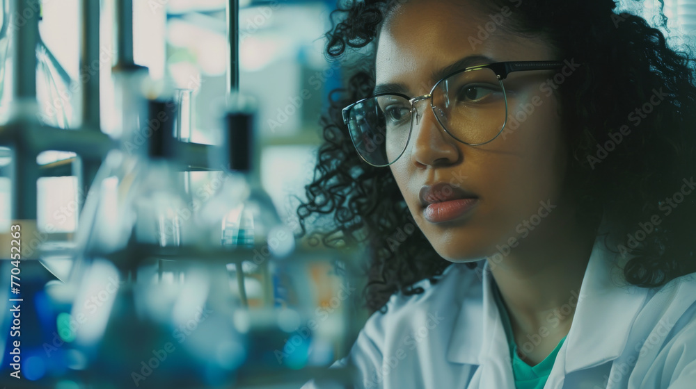 A female scientist makes a groundbreaking discovery that changes the ...