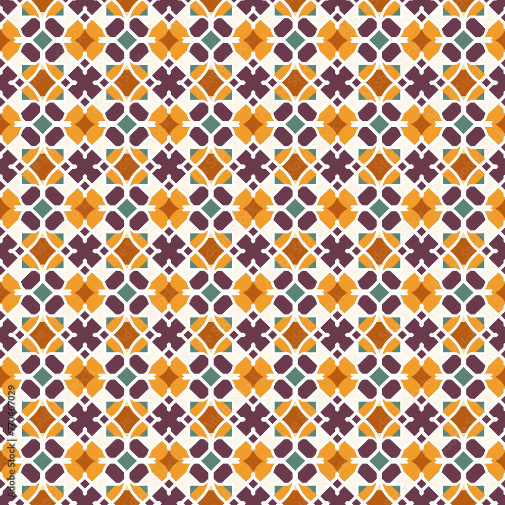 Moroccan background, seamless Moroccan wallpaper, Moroccan pattern ...