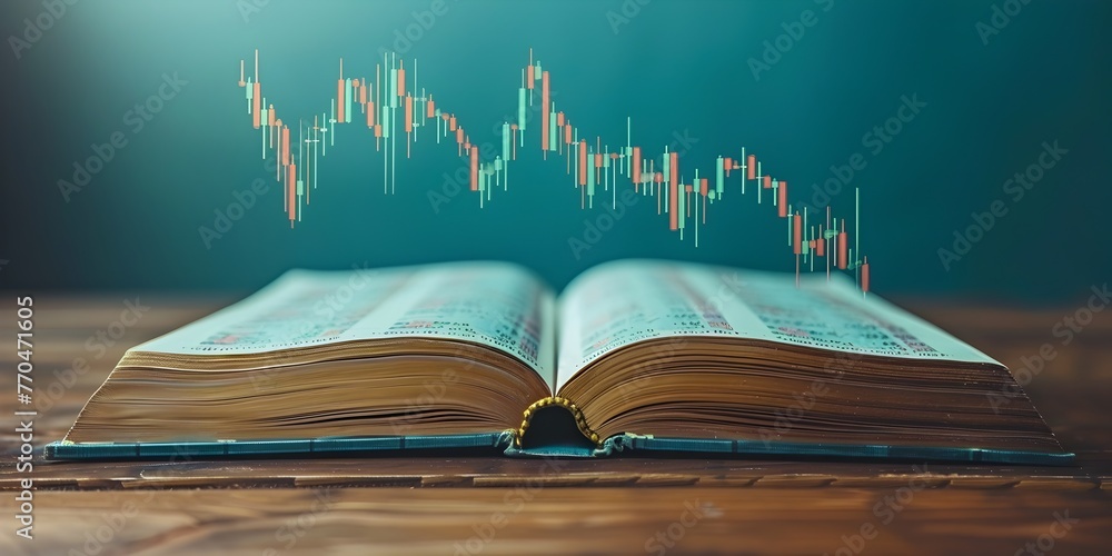 Turning Pages of Financial Knowledge A Book Transforming into Rising ...