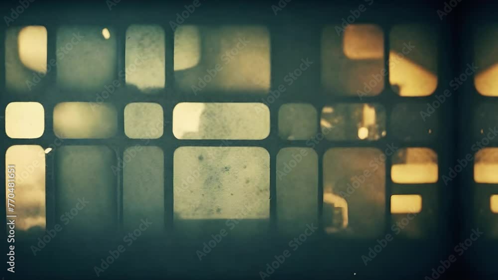 vintage film rolling loop animation grunge motion background 4K 60 FPS ...
