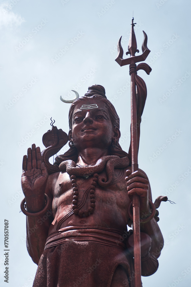 Mangal Mahadev statue, Mauritius Stock Photo | Adobe Stock