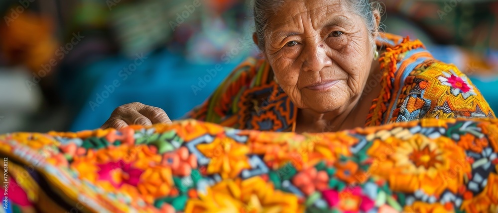 Artisans in Mexico City workshop blend sacred art with local culture, crafting Virgin Mary ...