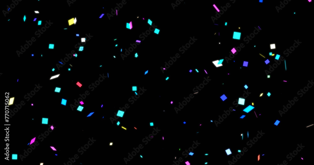 Colorful simple yet trendy happy birthday party burst celebration ...