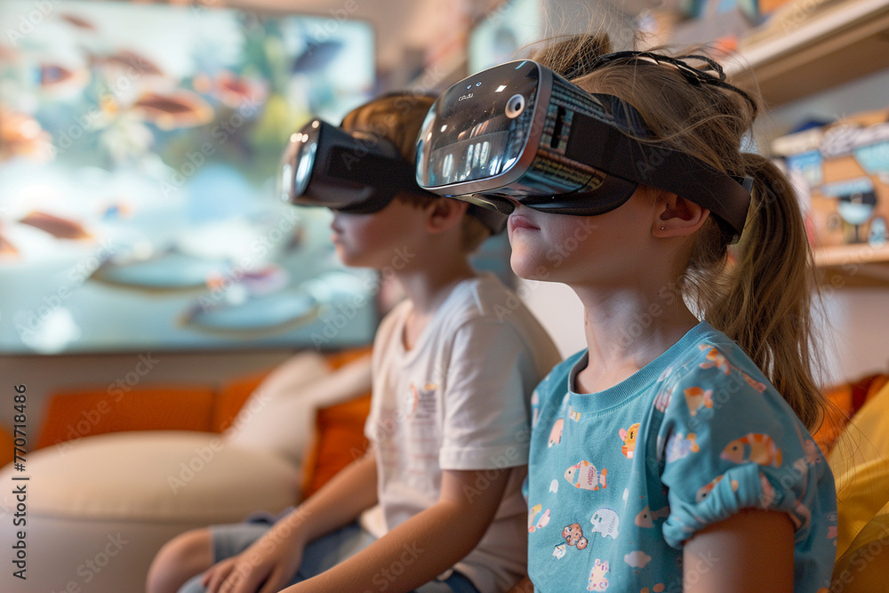 A virtual reality (VR) experience designed for siblings and peers of ...