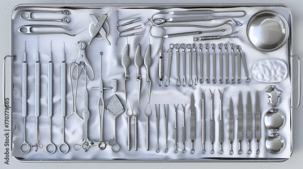 Precision Surgical Instruments for Operating Room Procedures Stock ...