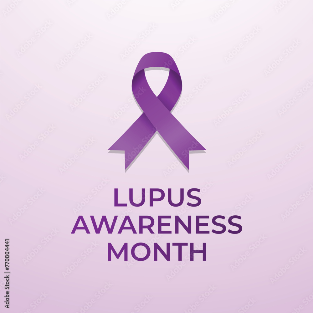 vector graphic of Lupus Awareness Month ideal for Lupus Awareness Month celebration. Stock ...