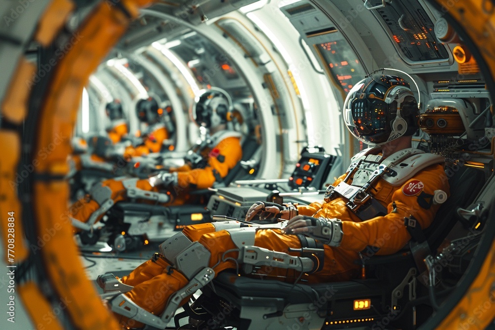 The cybernetic underbelly of society is home to humans fused with ...