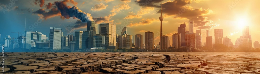 Economic impact of climate change, visual data on global economies low ...