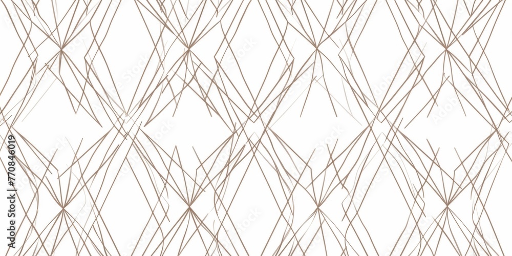 pattern with thin lines of diamond shapes, their diamonds and triangles ...