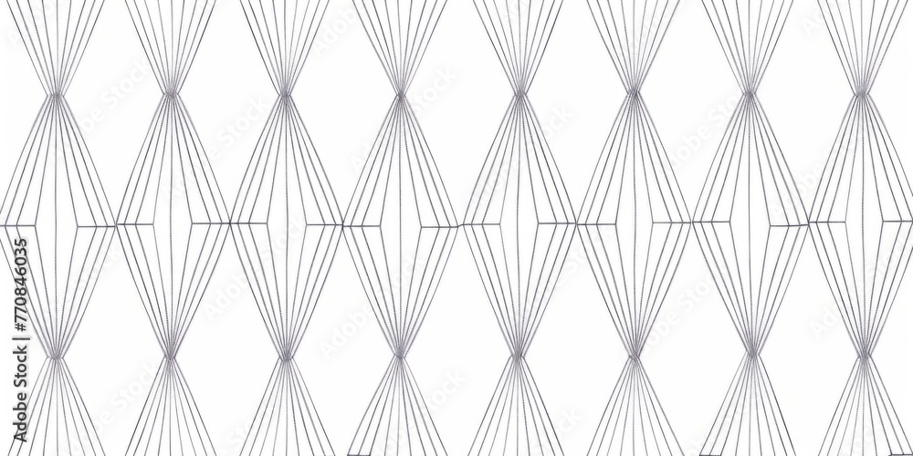 pattern with thin lines of diamond shapes, their diamonds and triangles ...