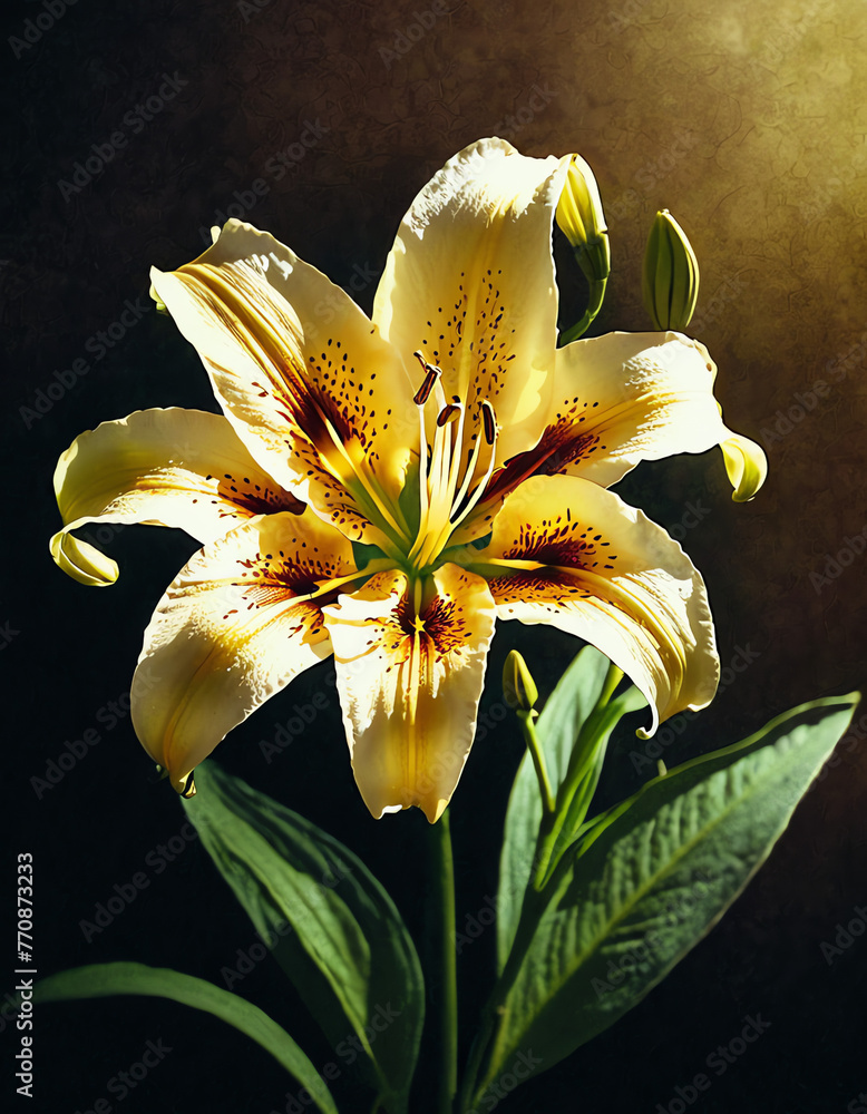 Majestic Lily of the Field: A Gothic Floral Masterpiece | This ...