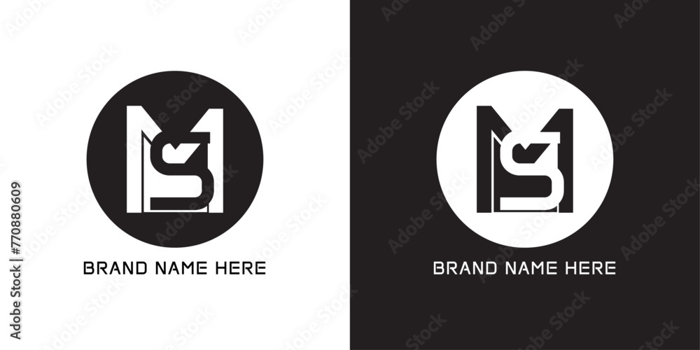 Ms Fashion Logo Vector Design Template, Elegant Impressions Showroom ...