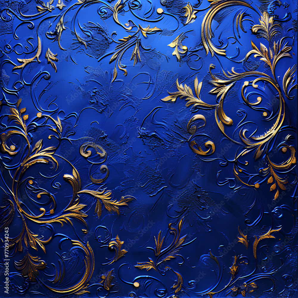 Royal blue background, Royal Blue Textured Background Illustration - Versatile Template for ...