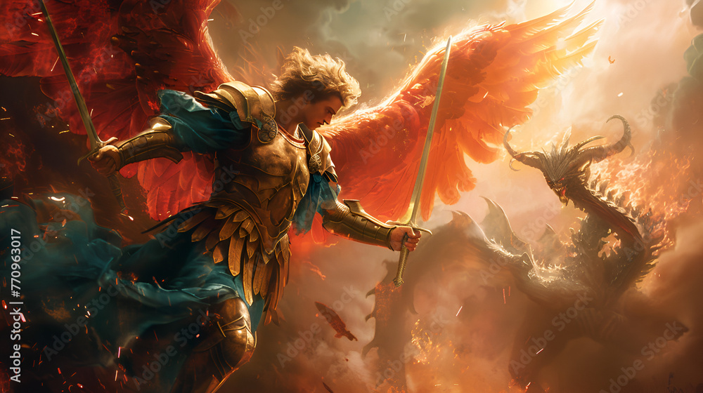 Epic Battle in Heaven as in the Book of Revelation Epic Battle in Heaven as in the Book of ...